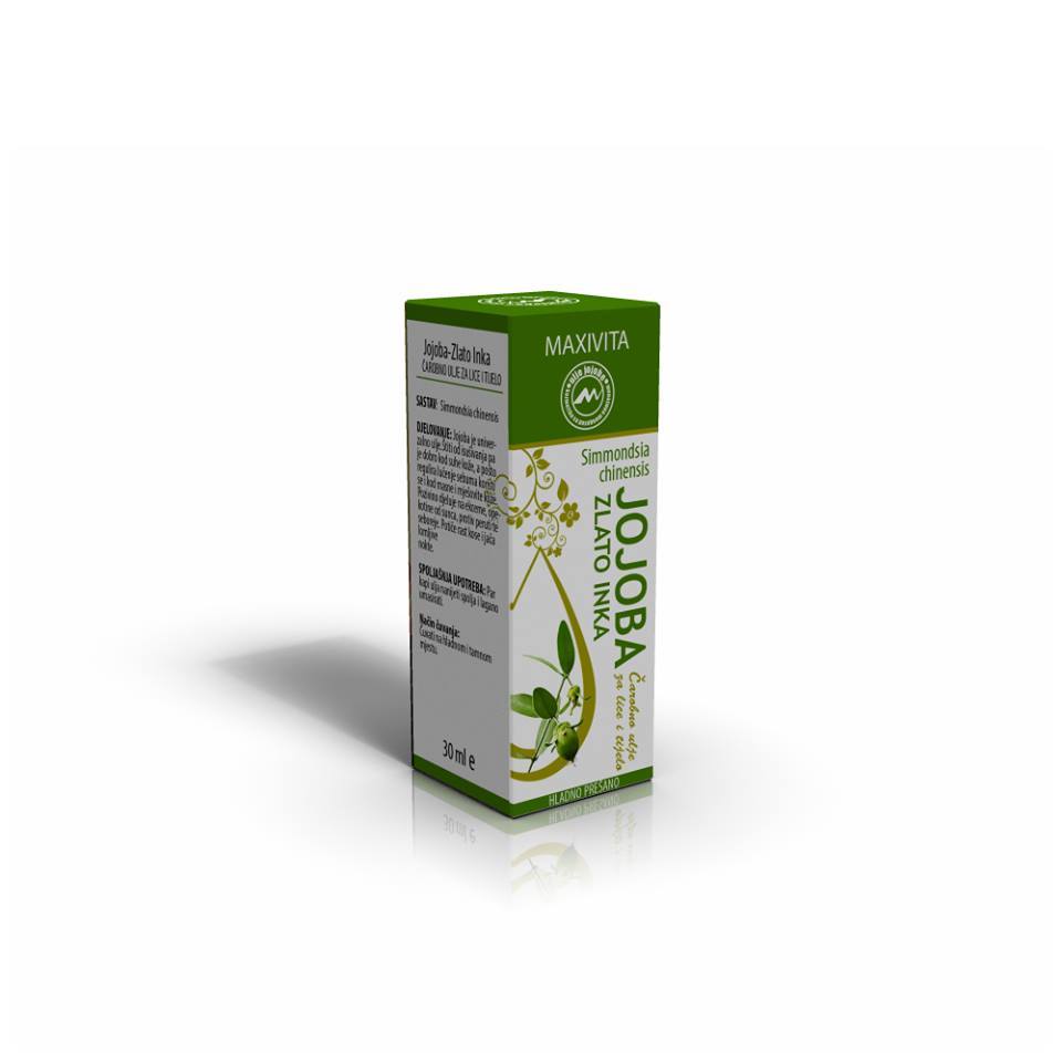 Maxivita Jojoba ulje 30 ml - Biljna apoteka Aromatica